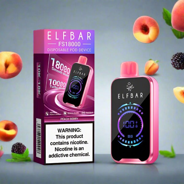 Elf Bar FS 18000 Puff Disposable 5% – Vanilla Vape