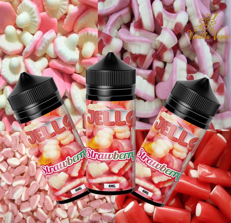 Cosmic Dropz - Strawberry Jello 120ml 2mg – Vanilla Vape