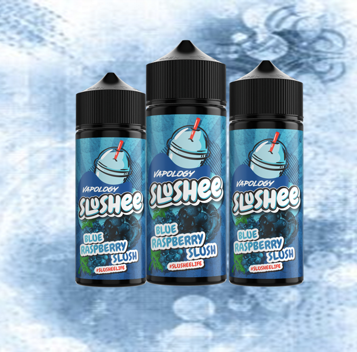 Vapology - Slushee Range Blue Raspberry Slushee 120ml 2mg – Vanilla Vape